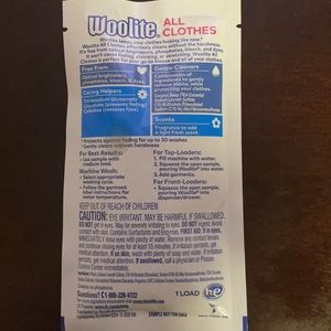 Woolite | Other | New Woolite All Clothes Detergent | Poshmark